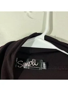 Sympli | Jackets & Coats | Sympli Jacket Womens 2 Open Front Stretch ...